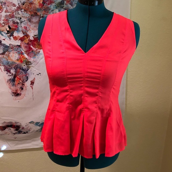 H&M | Tops | Neon Pink Top | Poshmark